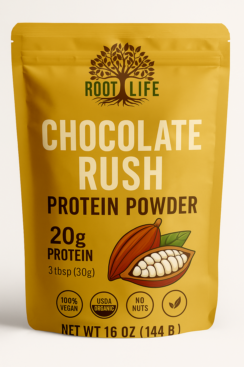 Chocolate Rush Plant-Based Protein – Root Life
